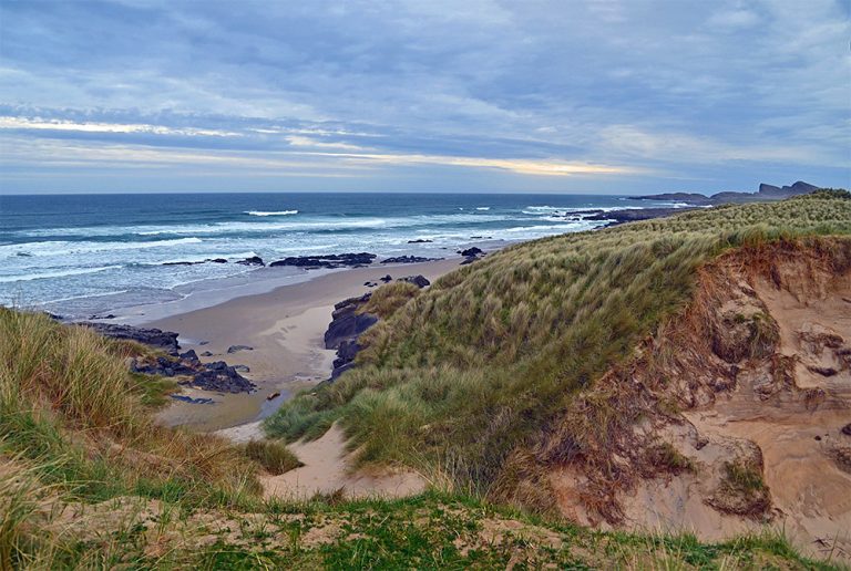 Saligo dunes under a moody April sky, Isle of Islay | Islay Pictures Photoblog